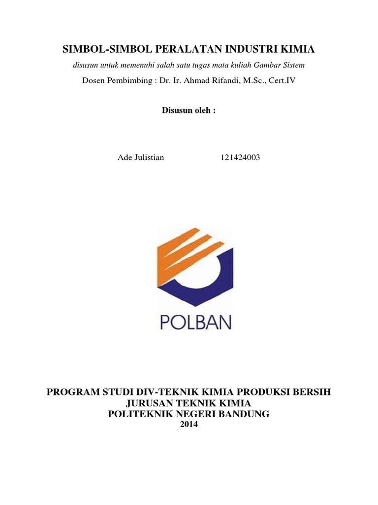 Simbol Peralatan Industri Kimia | PDF | Teknologi & Rekayasa