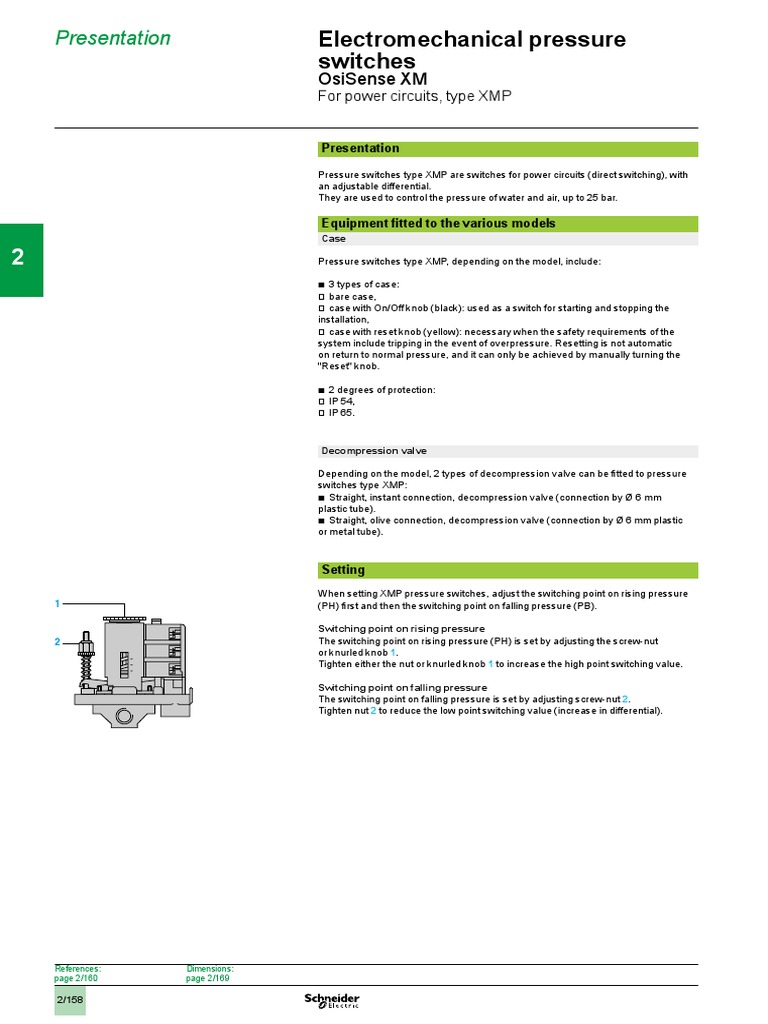 XMP | PDF | Switch | Valve