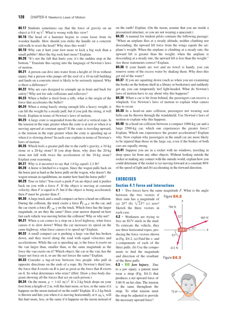 Physics I Problems PDF | Download Free PDF | Acceleration | Force