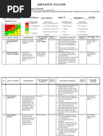 JSA-for Lifting Activity by Crane | PDF | Crane (Machine) | Personal ...