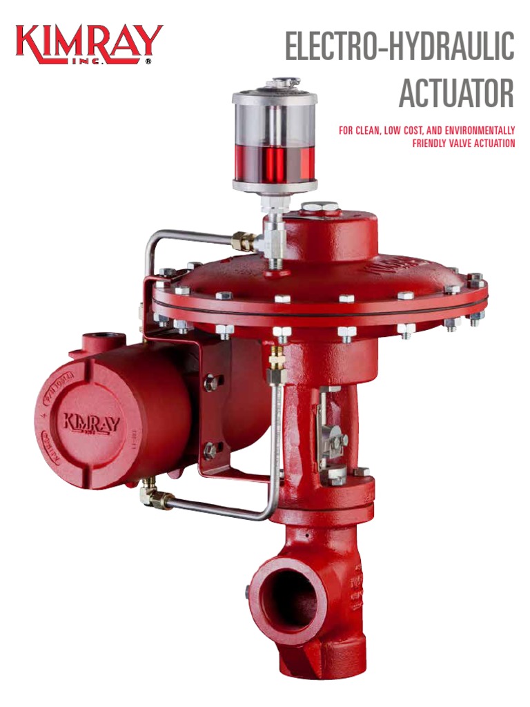 Kimray Valve | PDF | Actuator | Valve