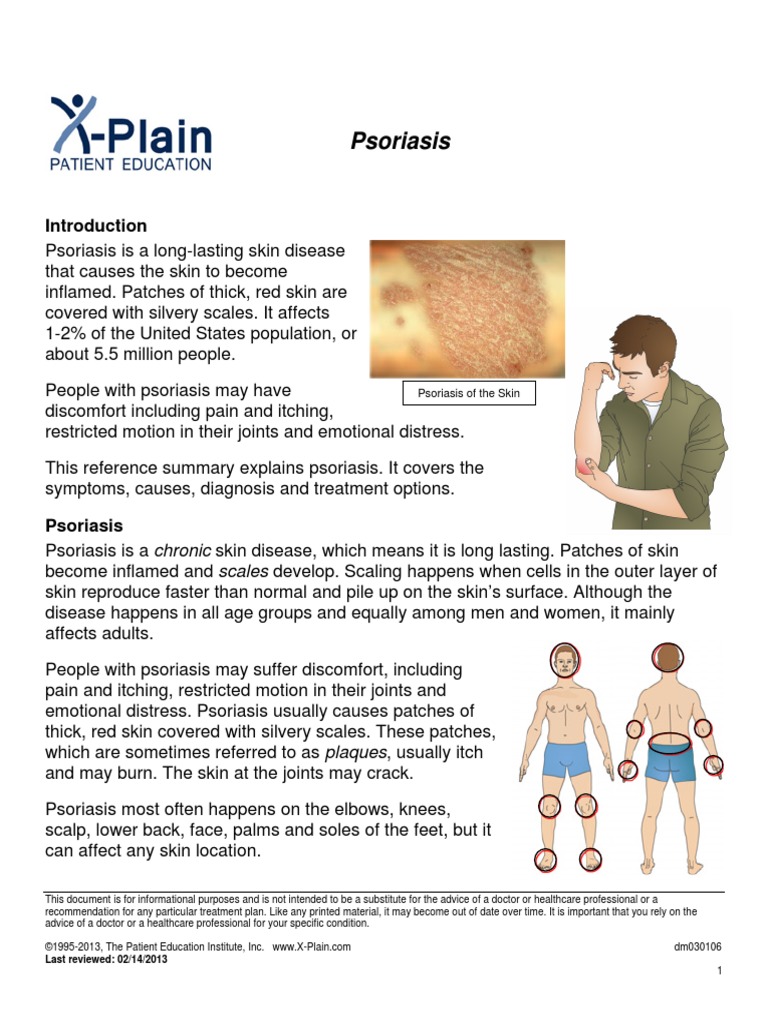 Psoriasis: Psoriasis of The Skin | PDF | Psoriasis | Arthritis