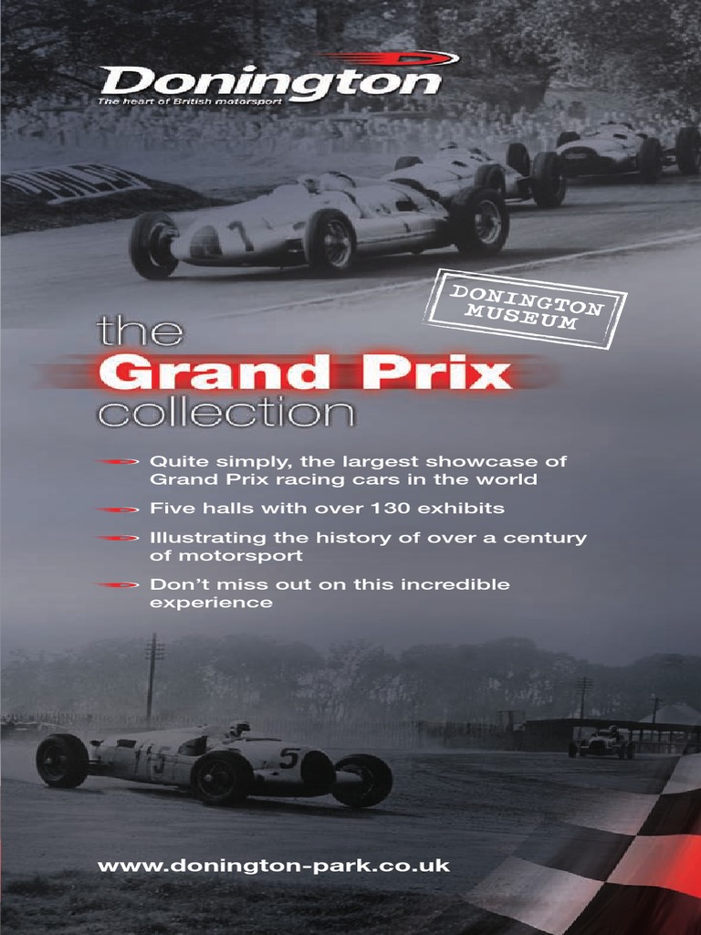 2014 Museum Leaflet Donington Grand Prix | PDF | Formula One | Formula ...
