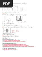 2011 AP Statistics Free-Response Questions | PDF | Standard Deviation ...