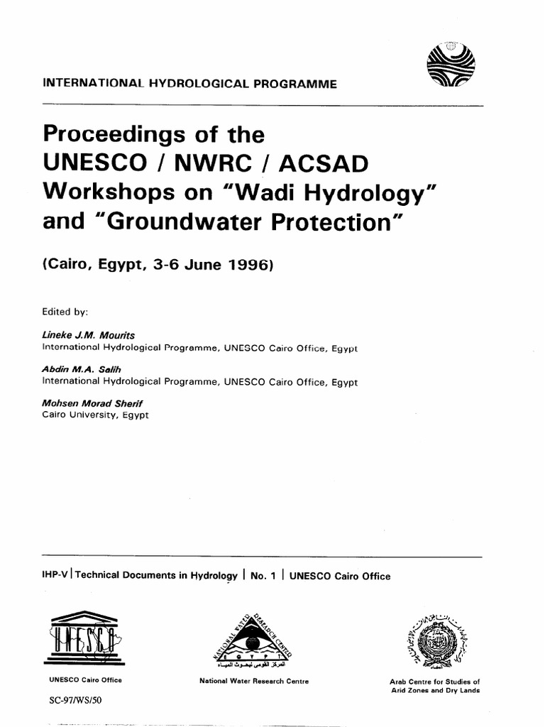 Wadi Hydrology & Groundwater Protection | PDF | Groundwater | Flood