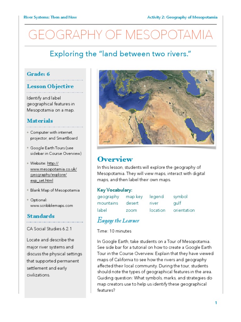 Mesopotamia Geography