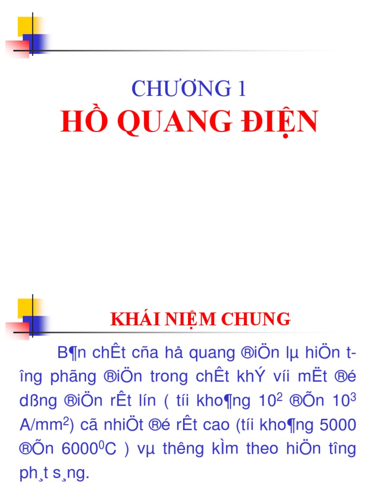 Hồ Quang Điện | PDF