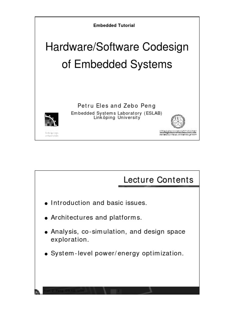 Embedded System Architecture by Ralf Niemann | PDF | Instruction Set | Embedded System