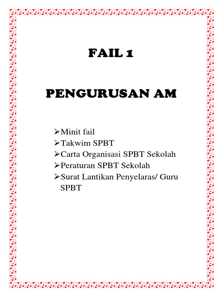 Fail SPBT | PDF
