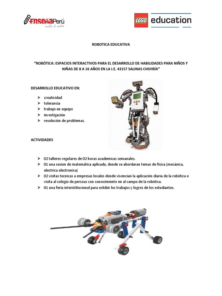proyectos de robótica educativa para primaria Gran venta OFF-55%