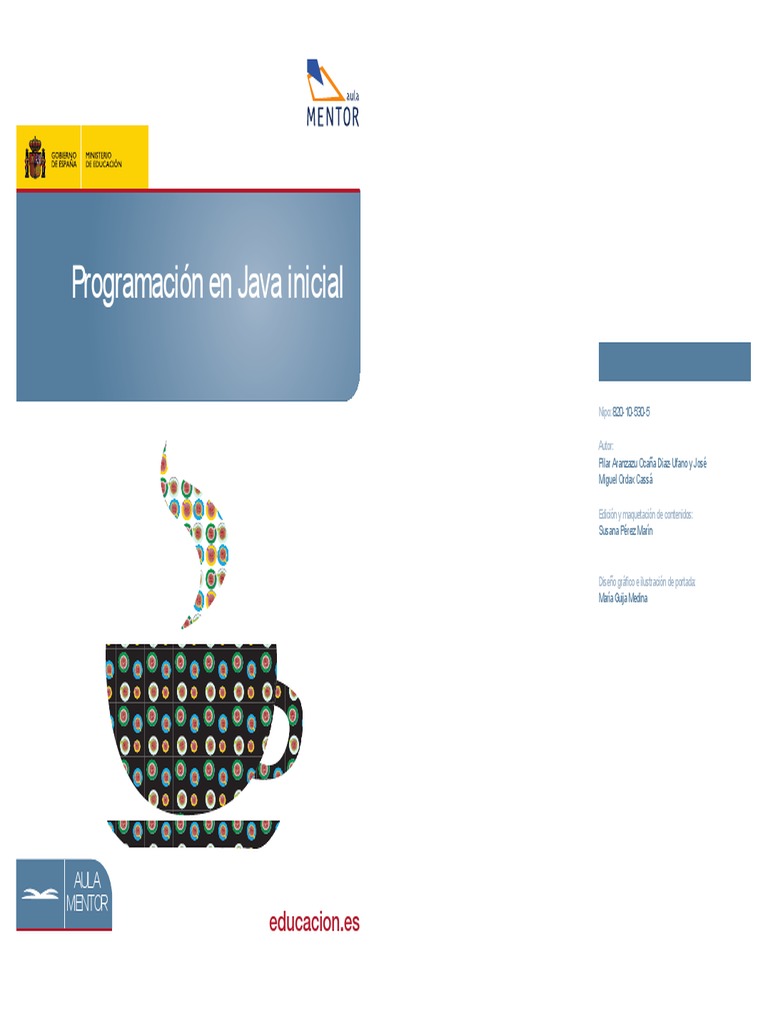 Manual Java INICIAL AULA MENTOR | PDF | Objeto (informática) | Java ...