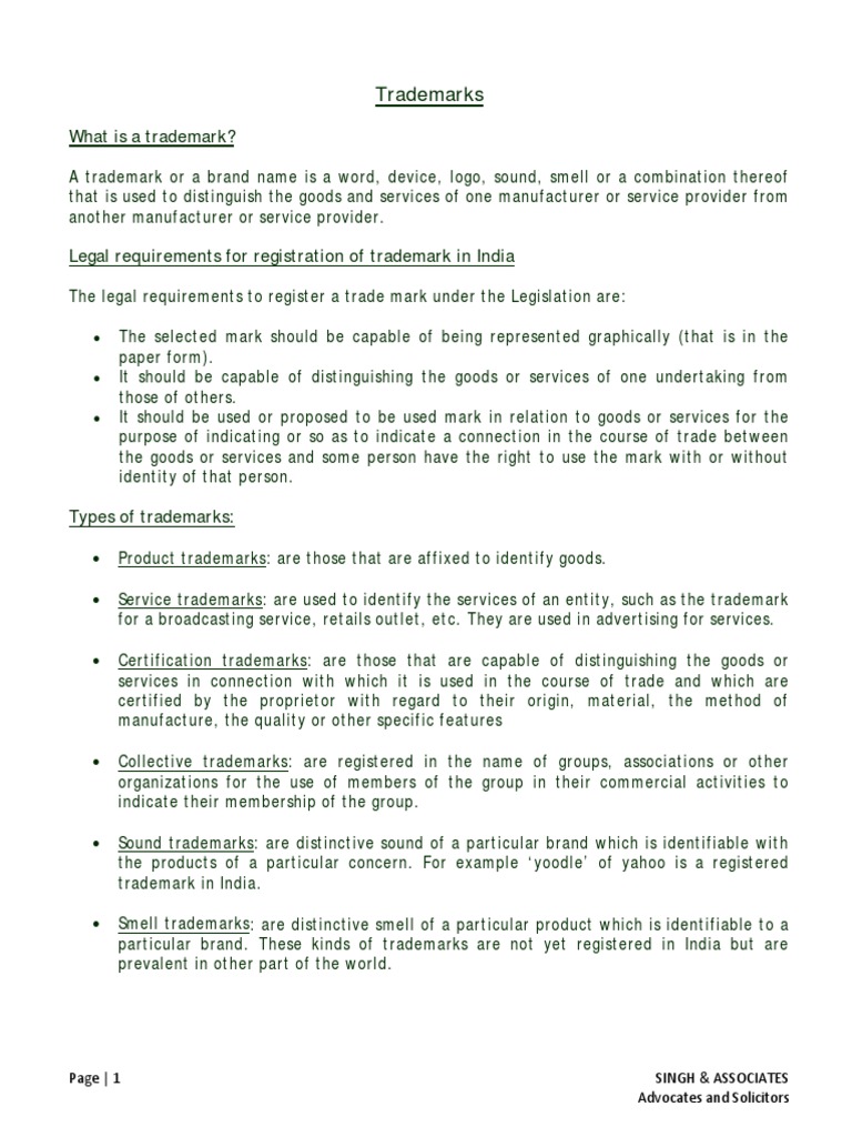 Trademark and Copyright Procedure | PDF | Trademark | Priority Right