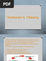 Narrative Theory 1: Todorov | PDF | Narrative