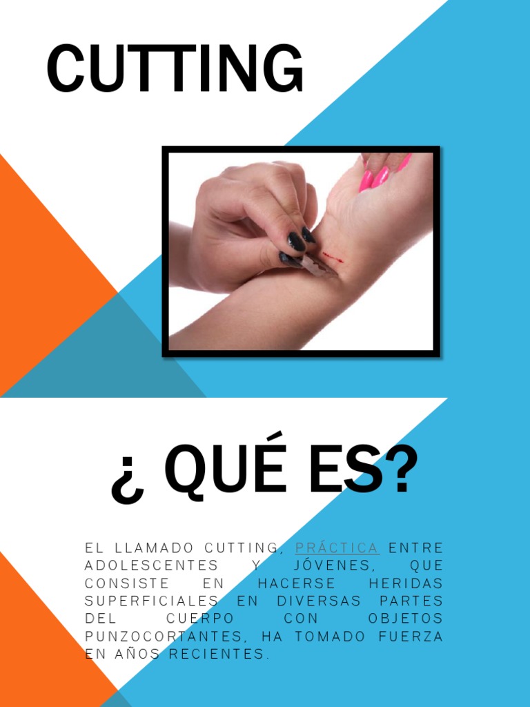 Cutting | Psicologia POSITIVA | Diagnóstico psiquiátrico