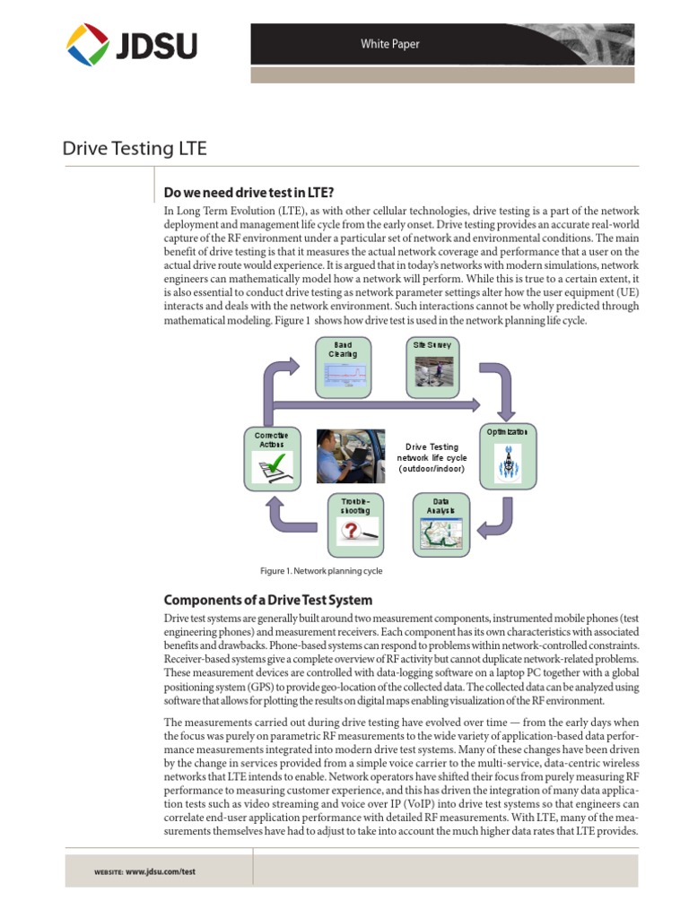 Lte Drive Test Concept | PDF | Lte (Telecommunication) | Mimo
