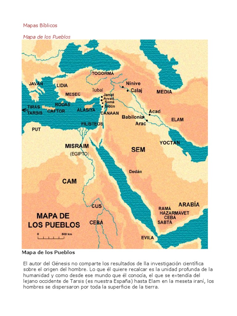 Mapas Bíblicos Descargar Gratis Pdf Libro Del éxodo Canaán