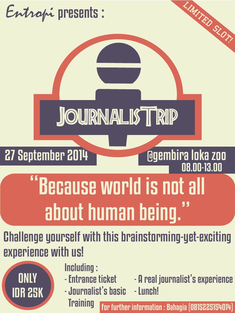 Journalist Experience Event at Zoo | PDF