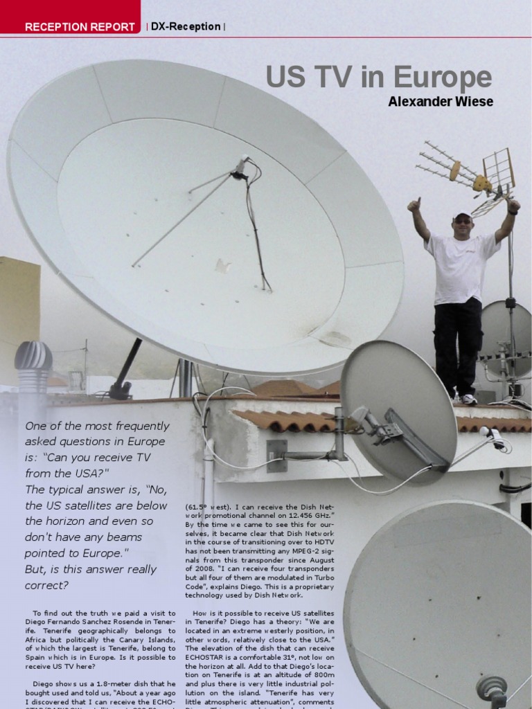 0901 Dxer | PDF | Satellite Television | Radio Technology