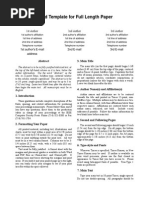 Talking Paper Template | PDF