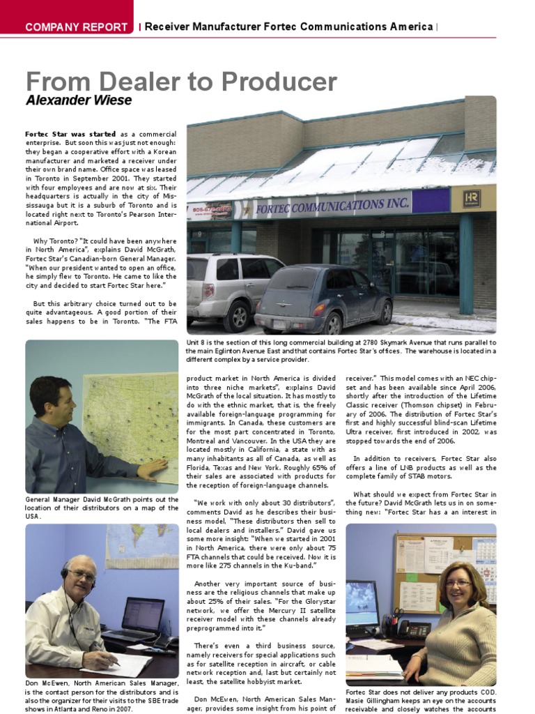 0705 Fortecstar | PDF | Mass Media | Electronics