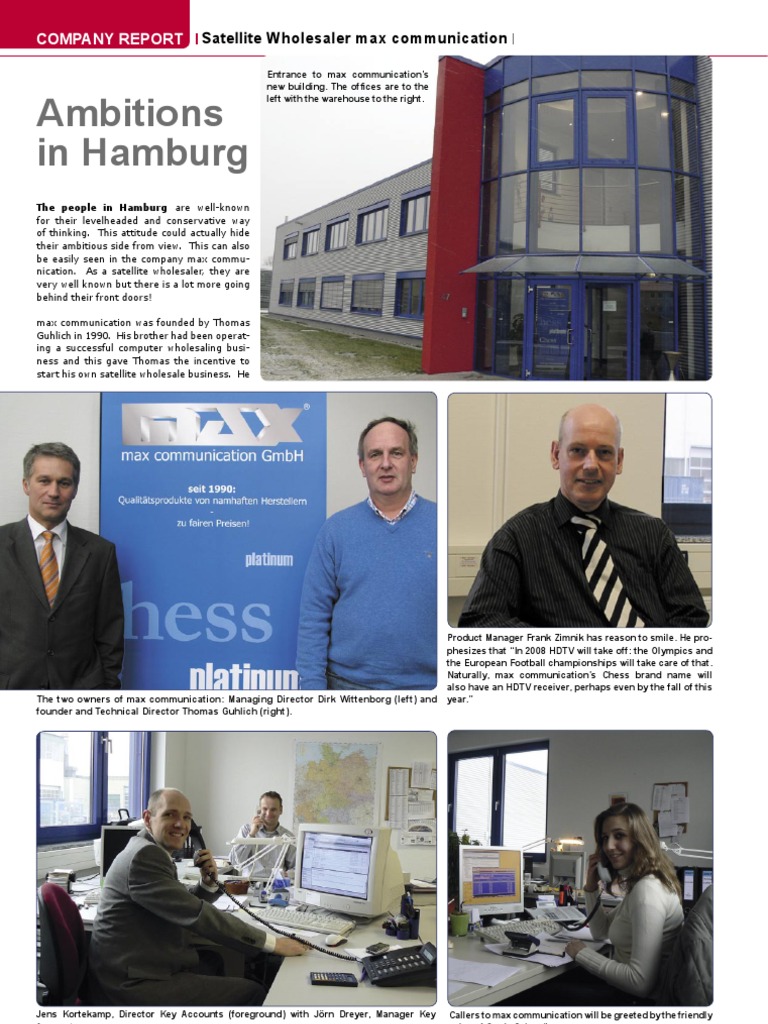 0705 Max Communication | Download Free PDF | Supply Chain Management ...