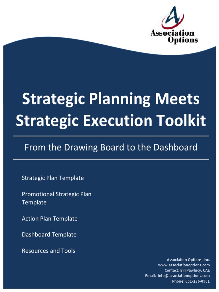 Strategic Plan Toolkit | PDF | Goal | Strategic Planning