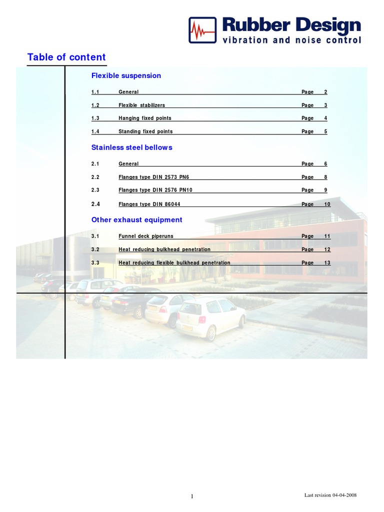Rubber Design Vibration and Noise Control | PDF | Thermal Insulation ...