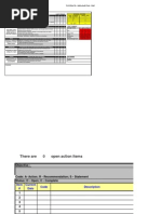 5S Audit Checksheet | PDF | Inventory | Business