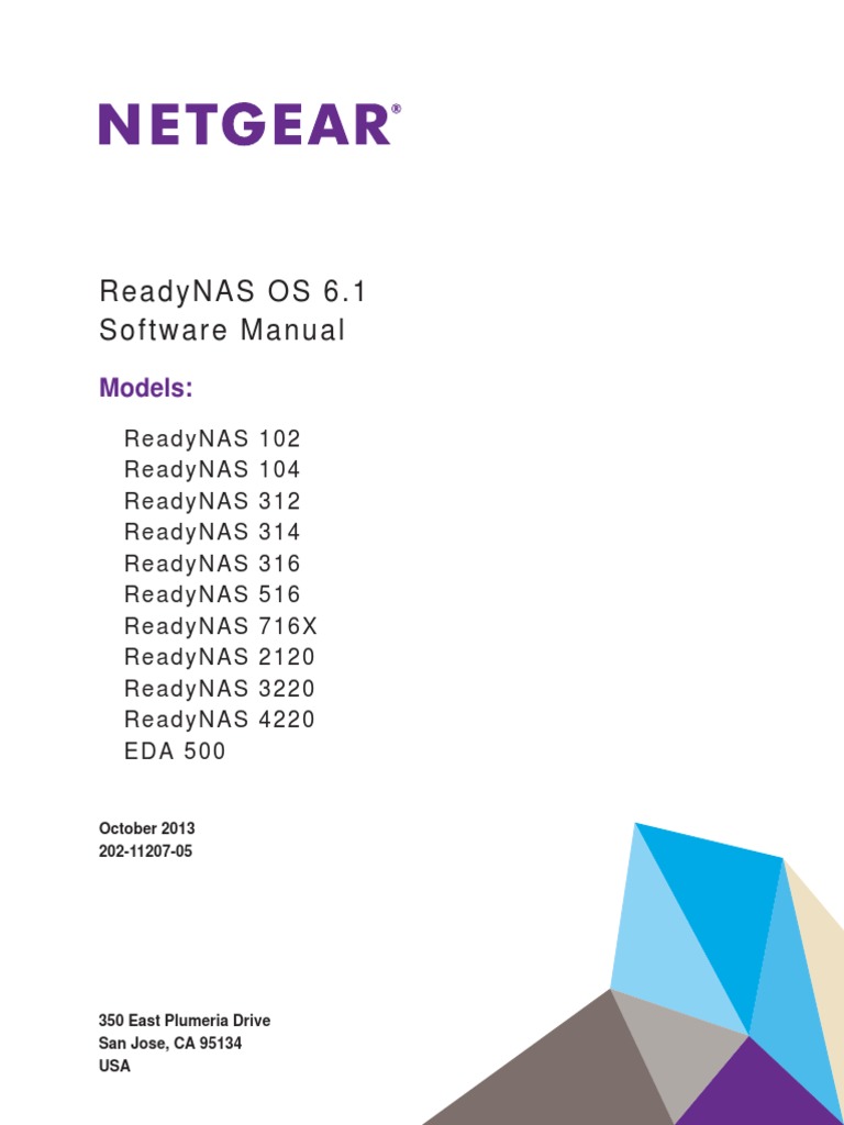 Readynas 6.1 Software Manual | PDF | Disk Storage | Operating System