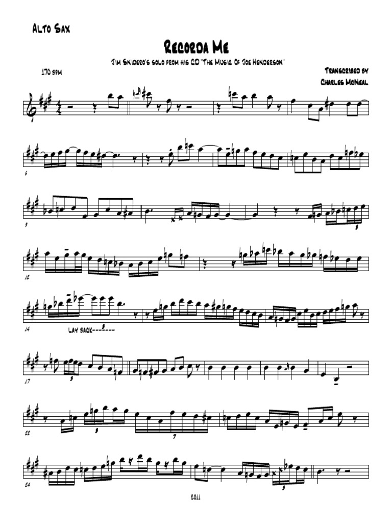 Recordame JimSnidero | PDF