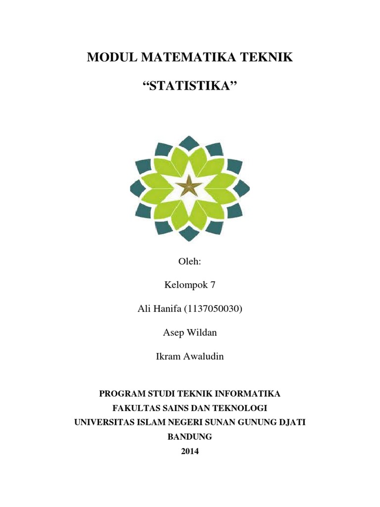 Modul Statistika | PDF