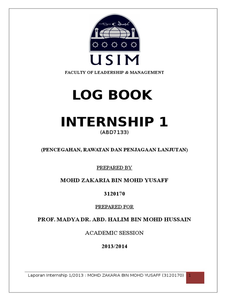 Contoh Laporan Internship 1 | PDF