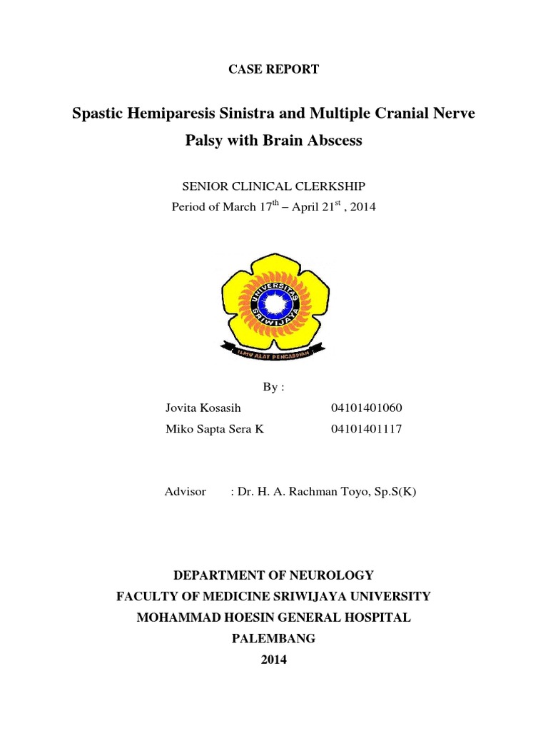 Case Report | PDF | Neurological Disorders | Nervous System