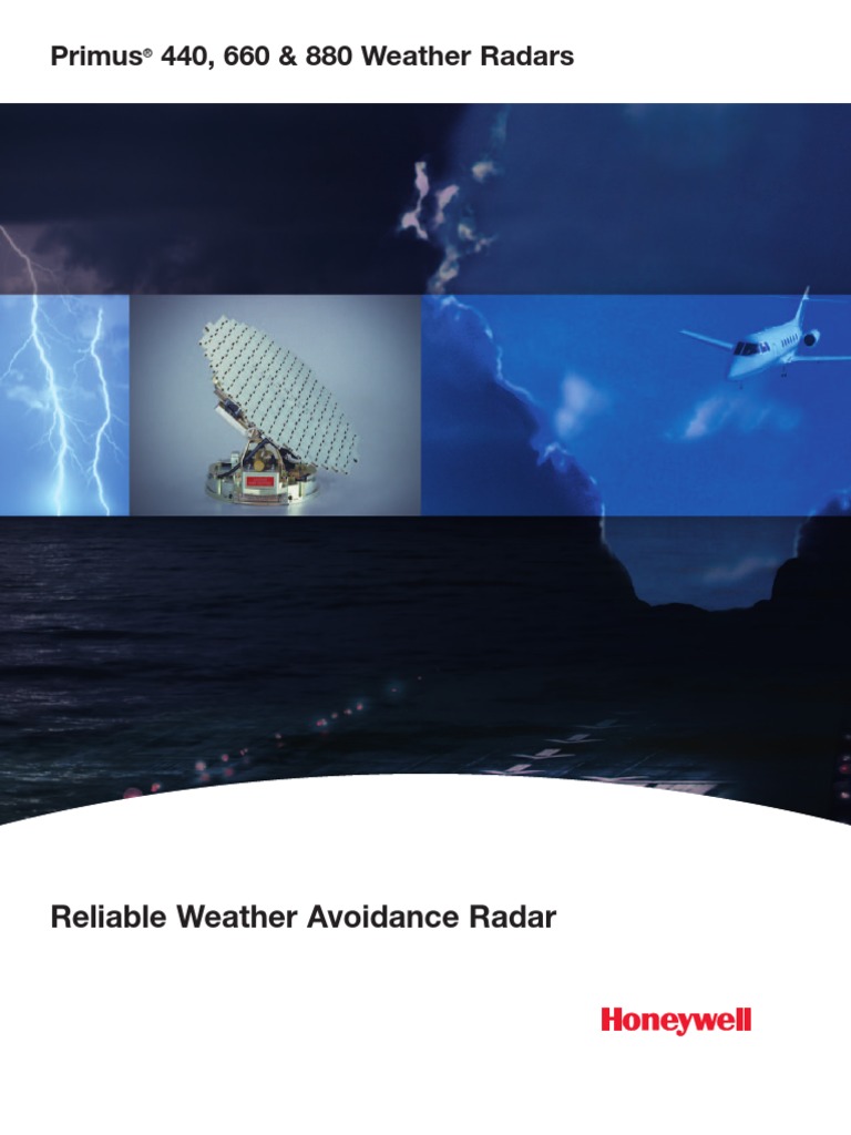 Primus 440, 660 & 880 Weather Radars: Reliable Weather Avoidance Radar ...