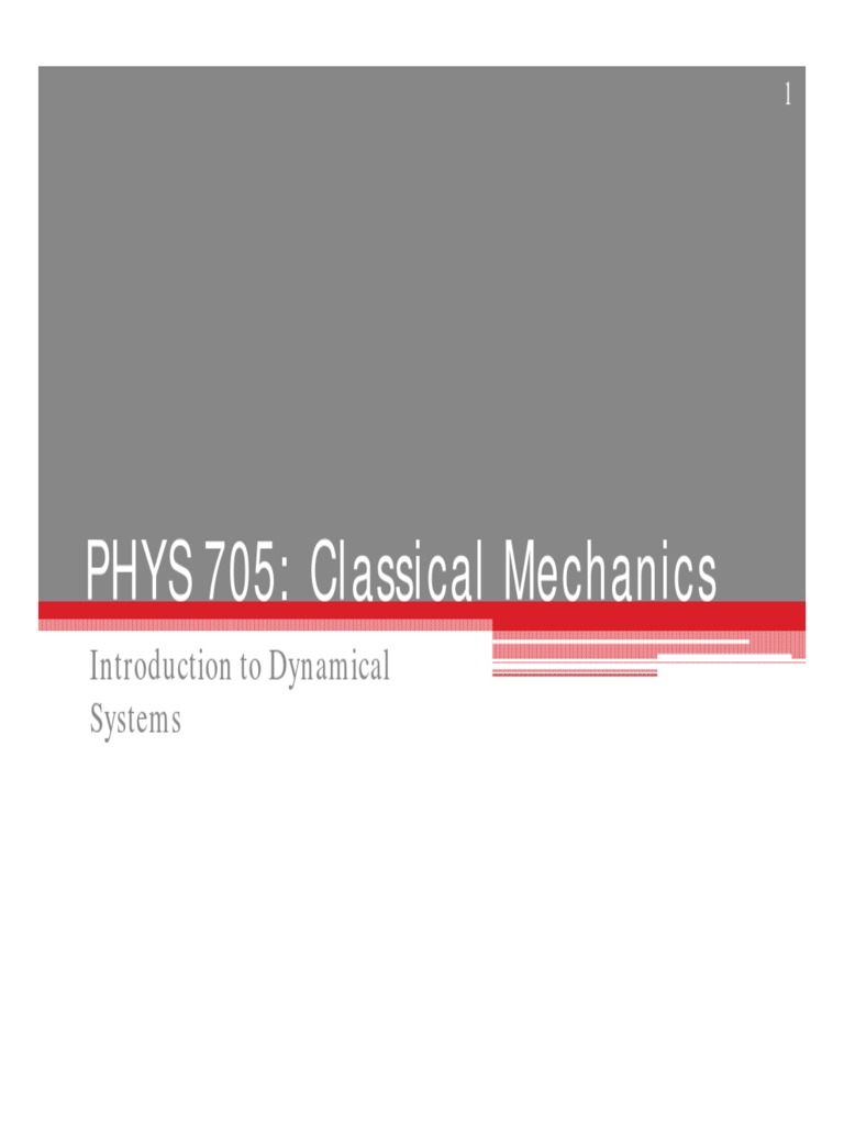 008.5 Intro To Dynamical Systems | PDF | Stability Theory | Dynamical ...
