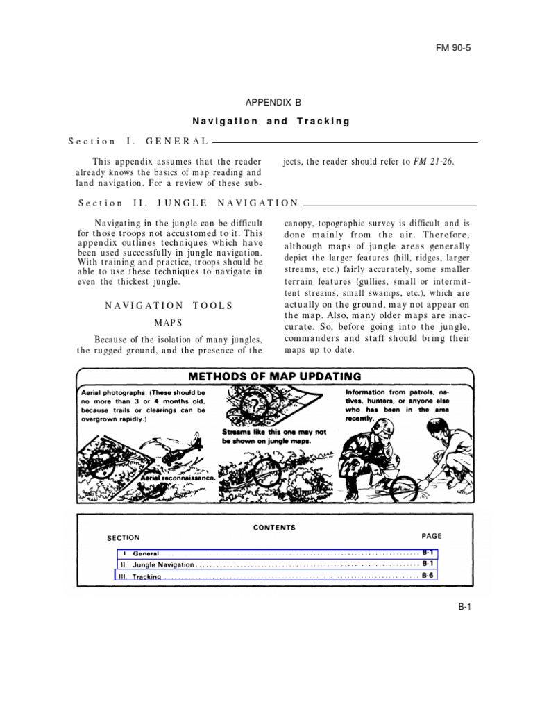 Navigation and Tracking, Jungle PDF | PDF | Compass | Jungle