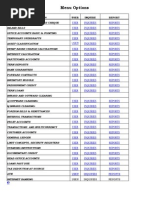 Finacle Menu and Tables | PDF | Debits And Credits | Deposit Account