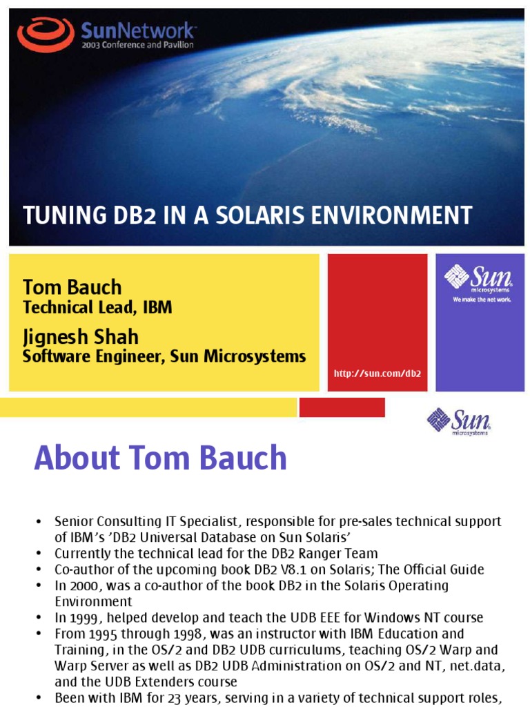 DB2 Solaris Tuning Guide | PDF | Ibm Db2 | Database Index