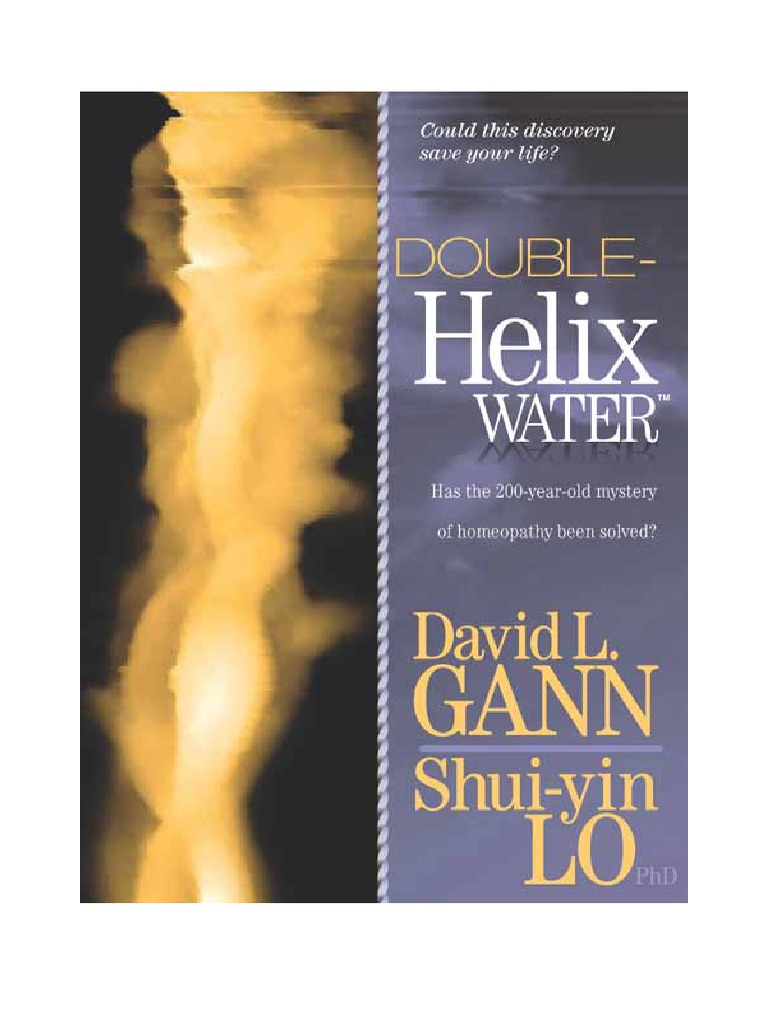 Double Helix Water | PDF | Homeopathy | Pharmaceutical Drug
