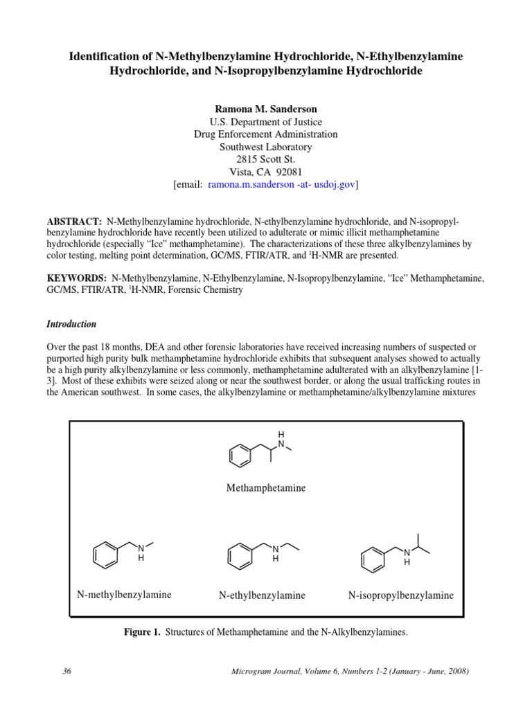Melting Points | PDF | Gas Chromatography | Methamphetamine