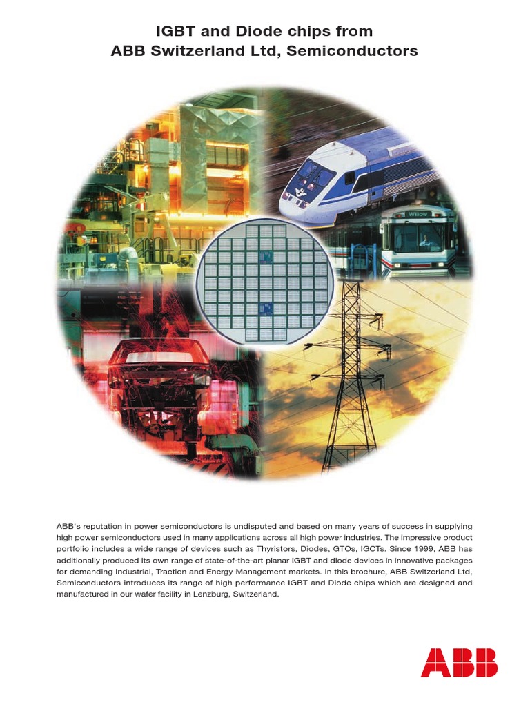 IGBT and Diode Chips From ABB Switzerland LTD, Semiconductors | PDF ...