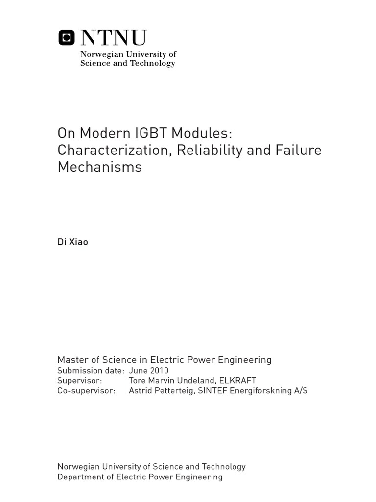 Masteroppgave PDF | PDF | Bipolar Junction Transistor | Mosfet