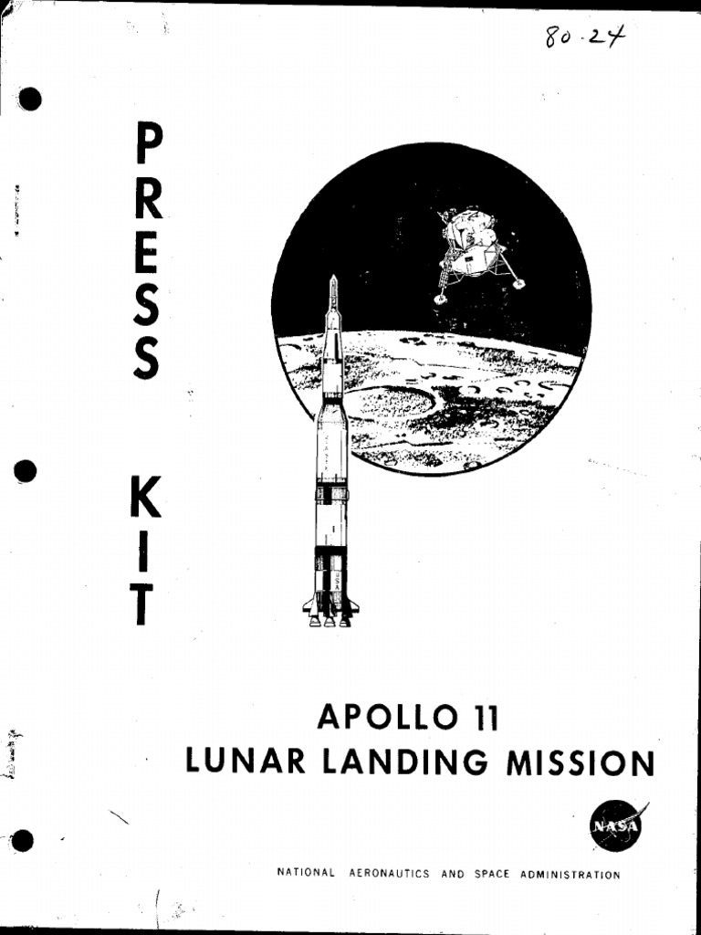 Apollo 11 Press Kit - NASA (1969) | PDF | Apollo Lunar Module | Apollo ...