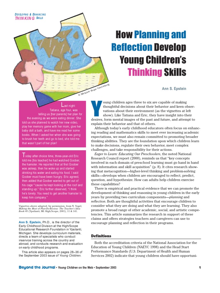 Developing & Enhancing Thinking Skills | PDF | Thought | Learning