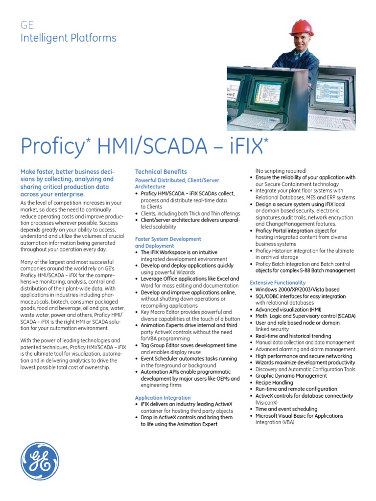 Proficy IFIX - Intellution | PDF | Scada | User Interface