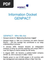 GENPACT Culture | PDF | Competence (Human Resources) | Employment