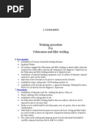 Work Instruction Sample | PDF | Metal Fabrication | Welding