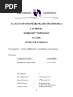 Mechanical Workshop Report | PDF | Machining | Industrial Processes