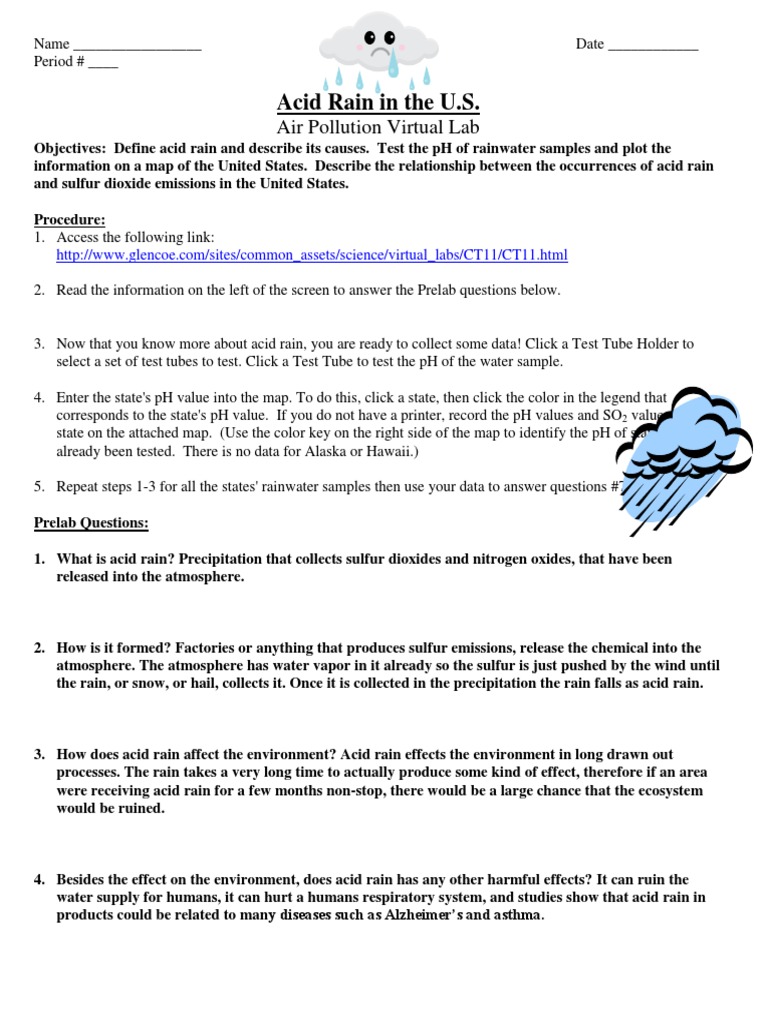 Understanding Acid Rain in the U.S. | PDF | Air Pollution | Rain