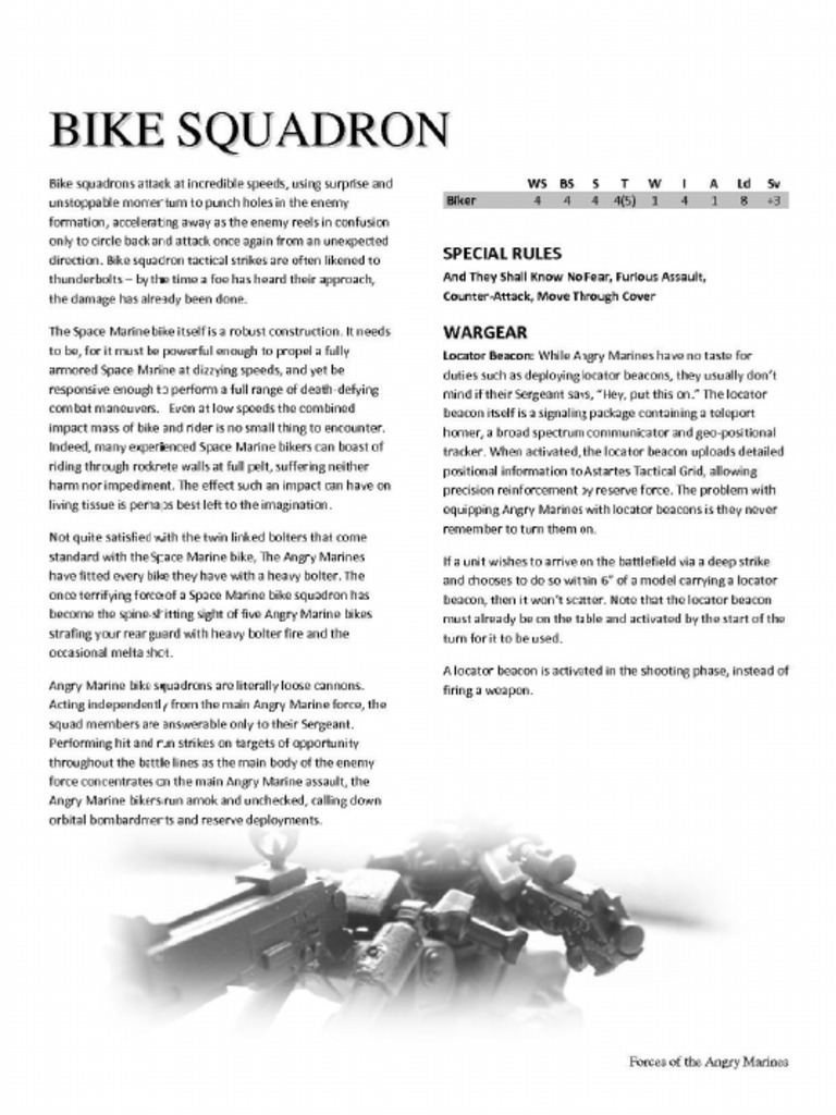 Codex Angry Marines | PDF